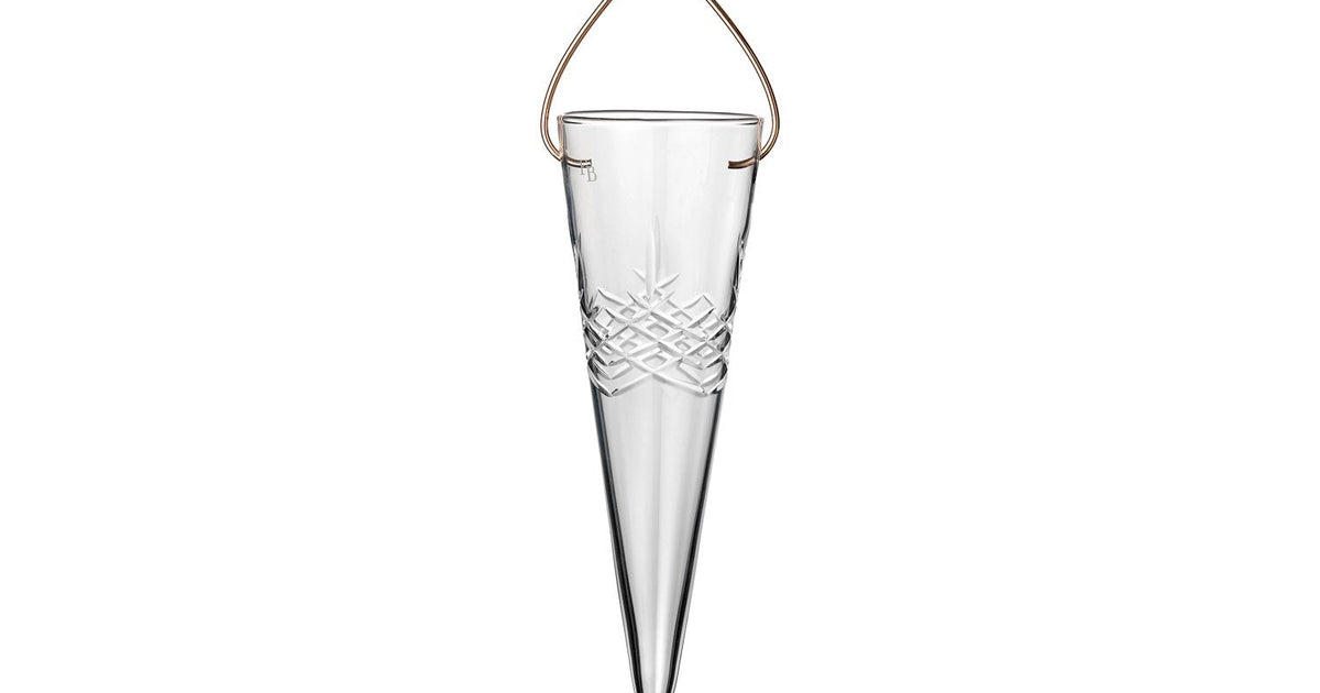 Searching for unique glass cones? Crispy Glass Cone from Frederik Bagger